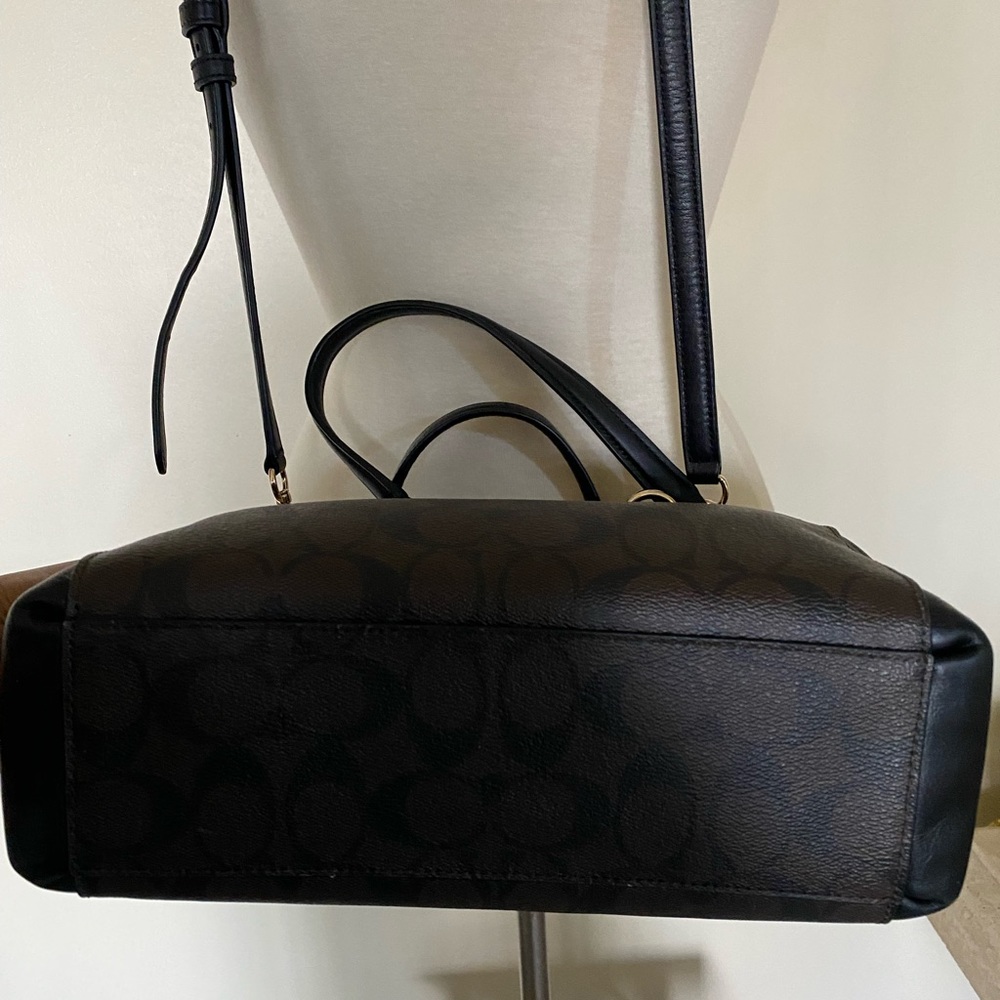 Coach Crossbody Top Handle Purse Bag - Gem